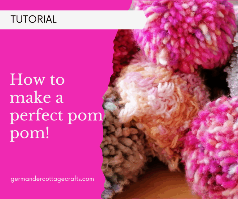 The best pom pom maker to use. How to make a pom pom.
